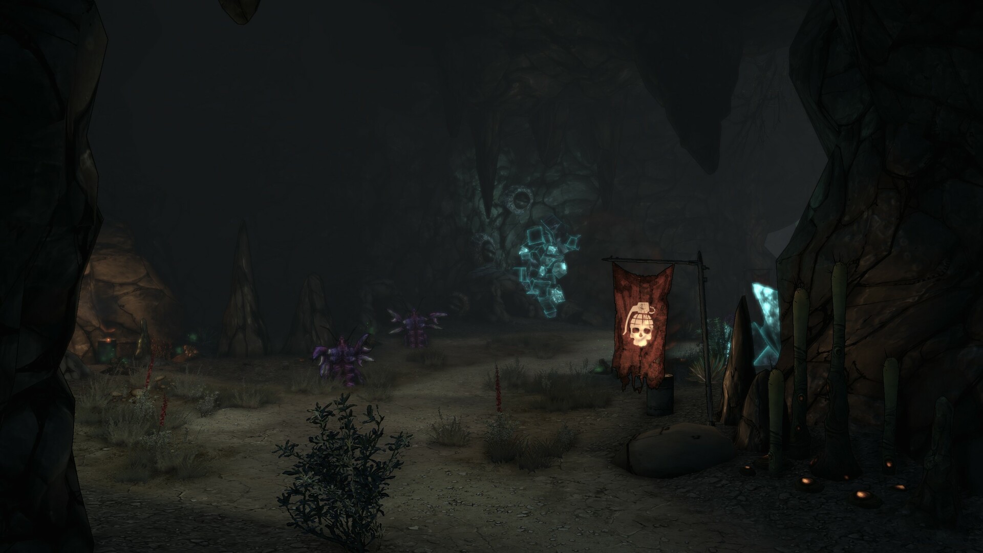 ArtStation - Borderlands 1 - The Lost Cave (2009)