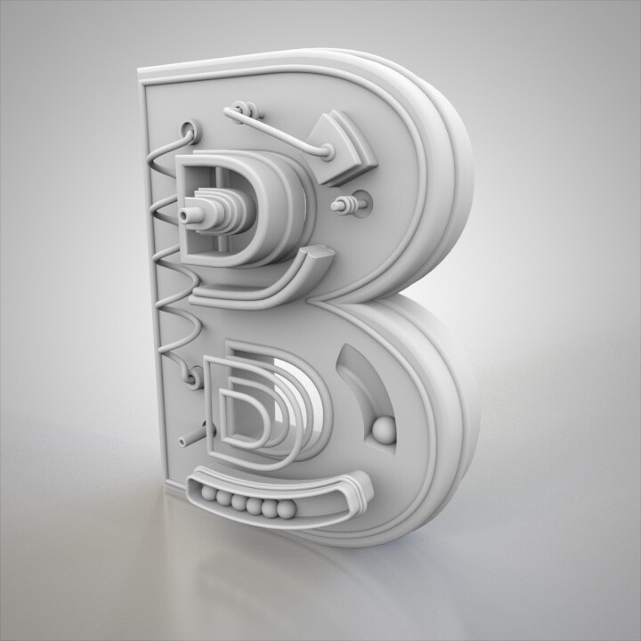 Hend Ahmed - Complex B Letter