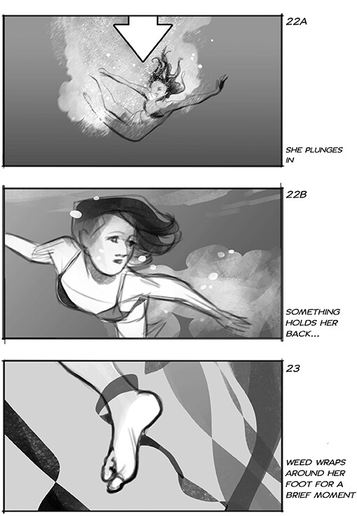 Igor Toshevski - Storyboard: lake scene
