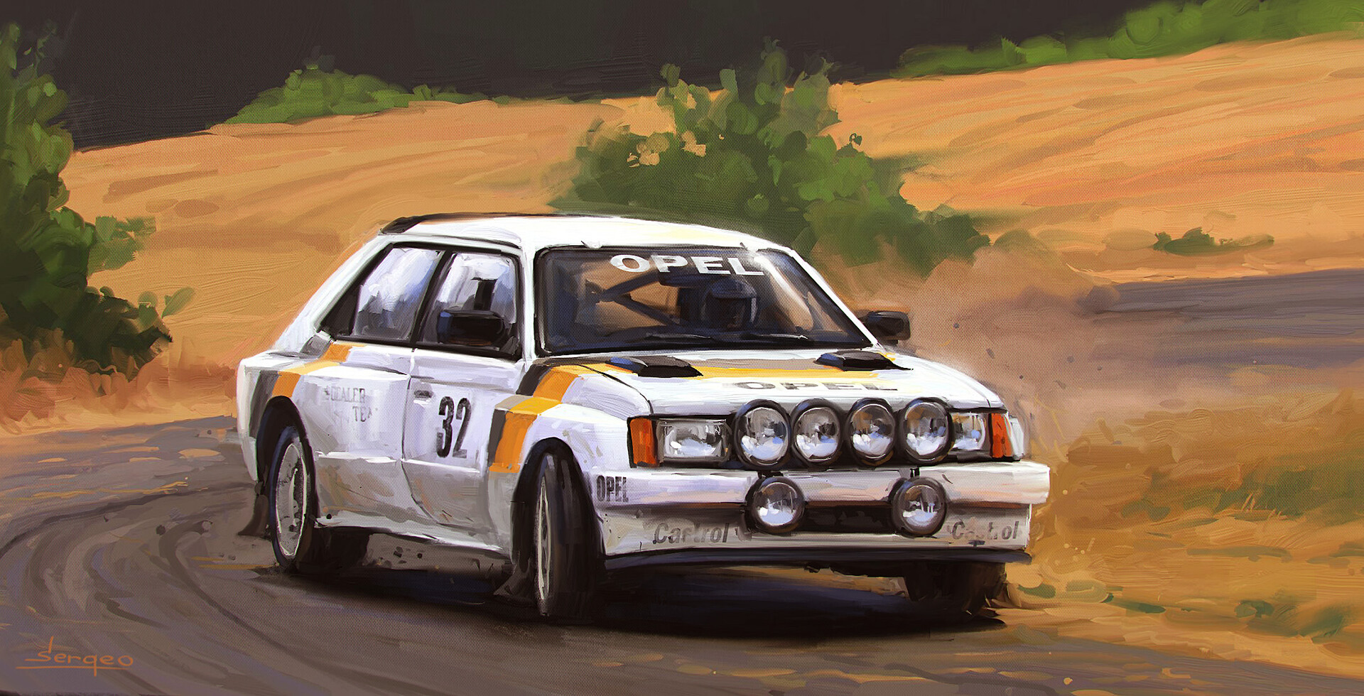 ArtStation - Rally_Opel