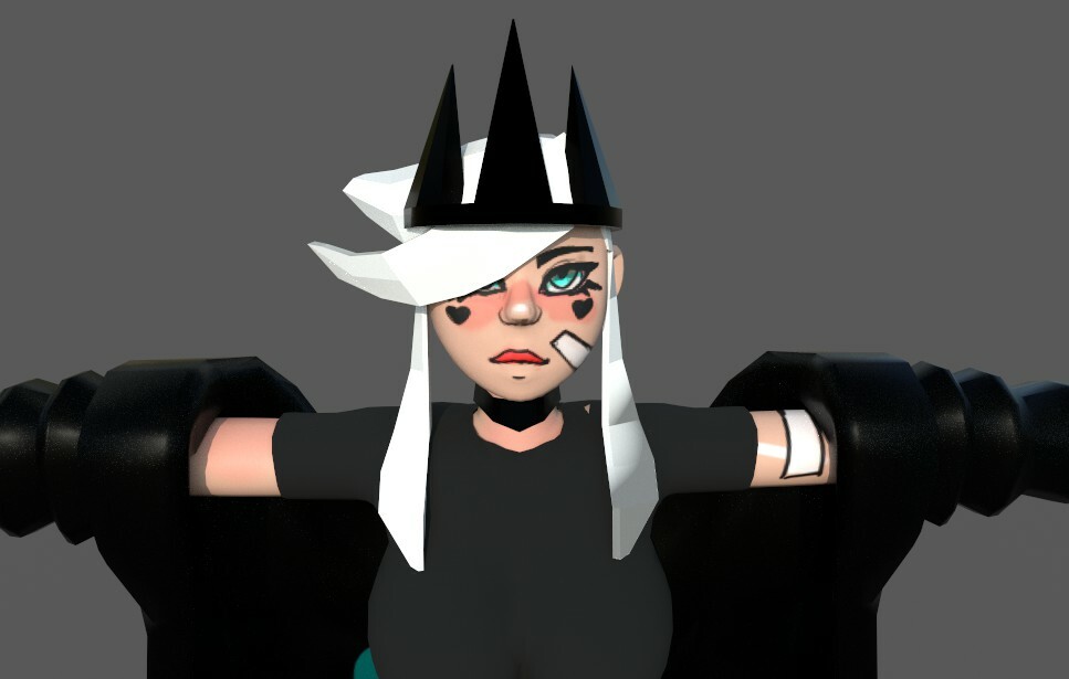 ArtStation - Lily Cyberpunk Princess