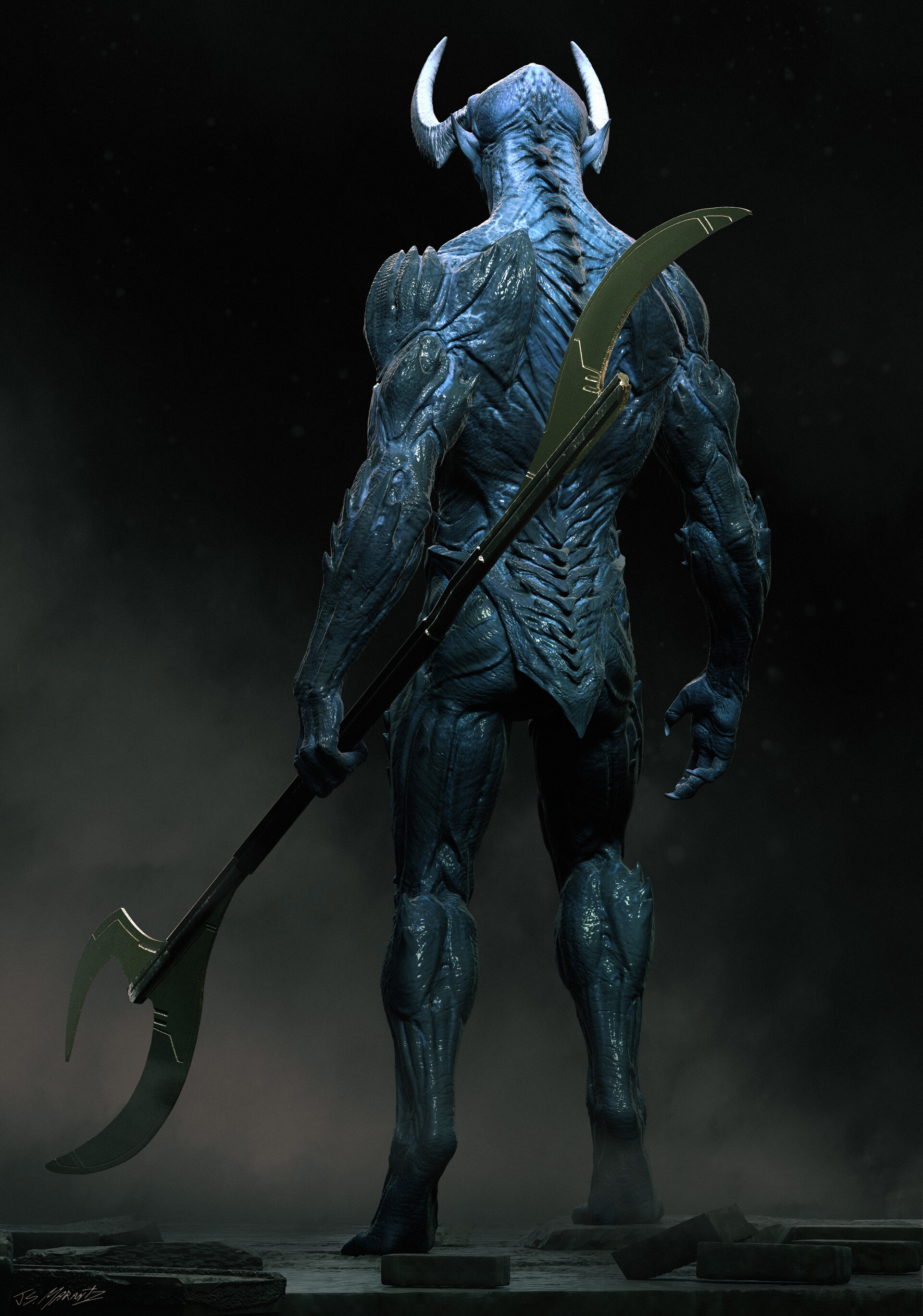 Jerad S. Marantz - BLUE DEVIL Designs for Swampthing