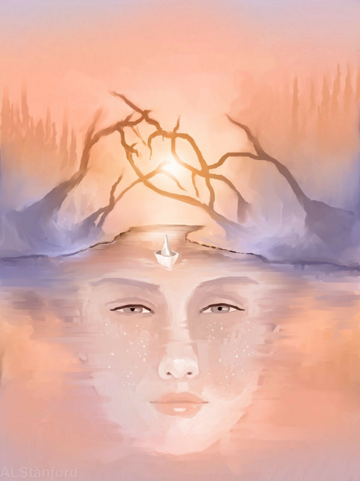 ArtStation - Winter Fire