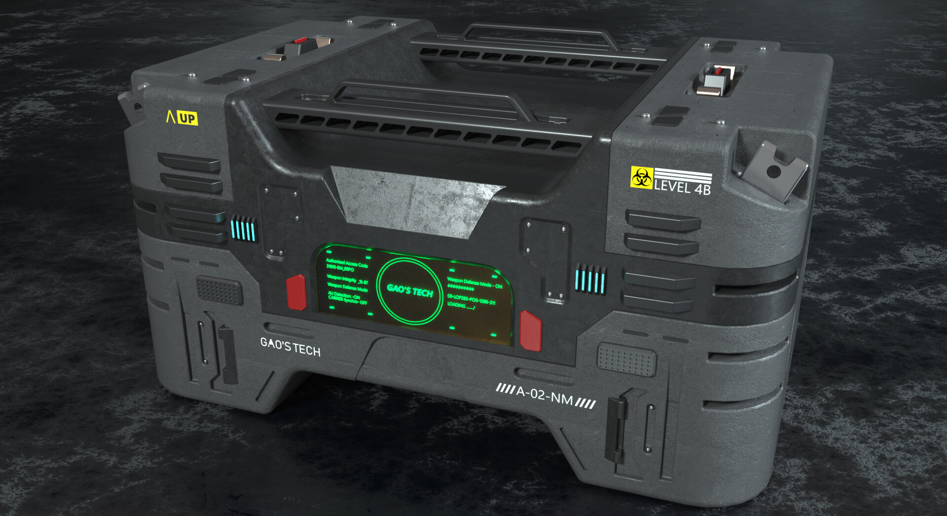 ArtStation - Biological Weapon Box