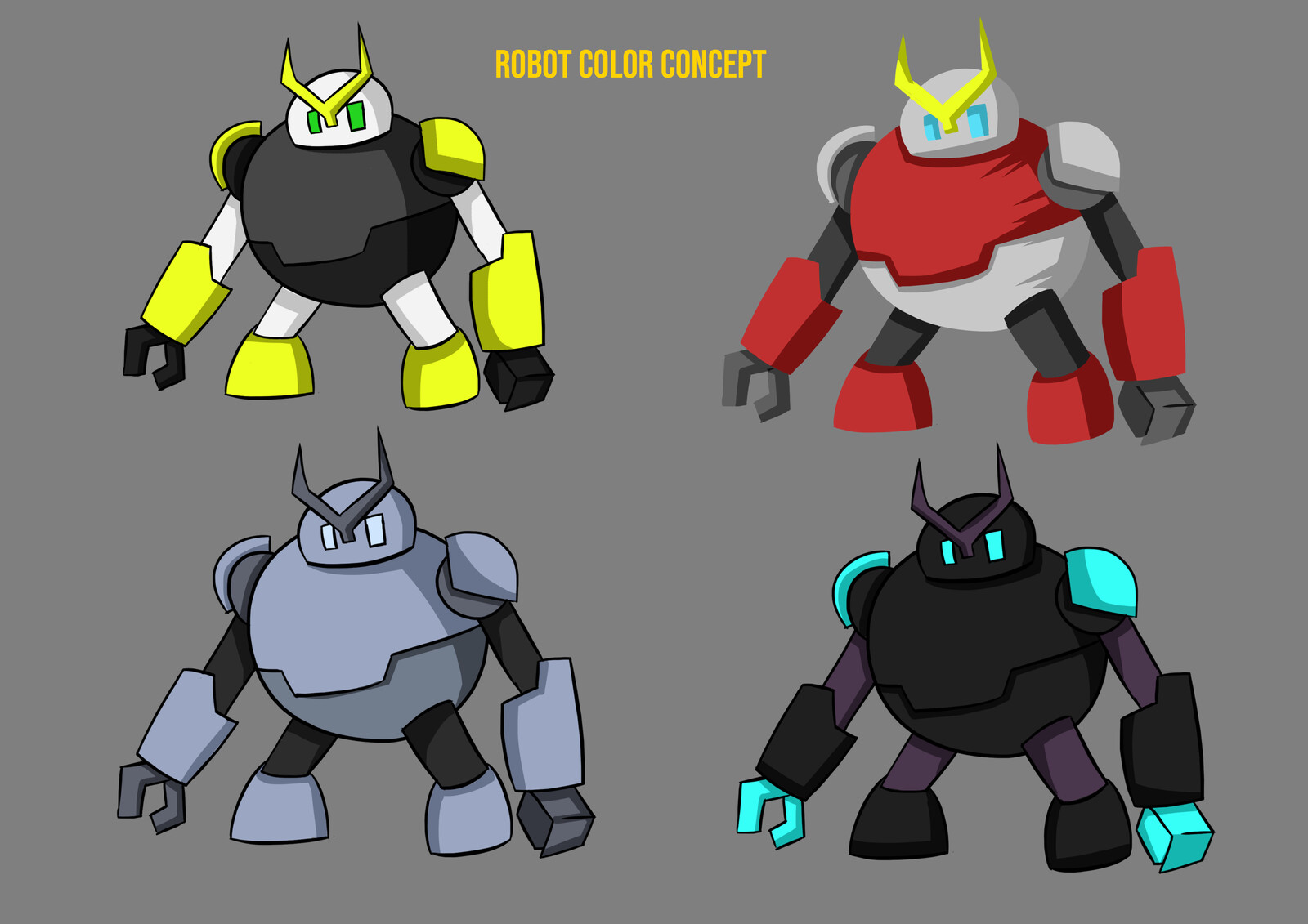 Afiq Khairul - Zack's Robot Adventure - Concept and 3D