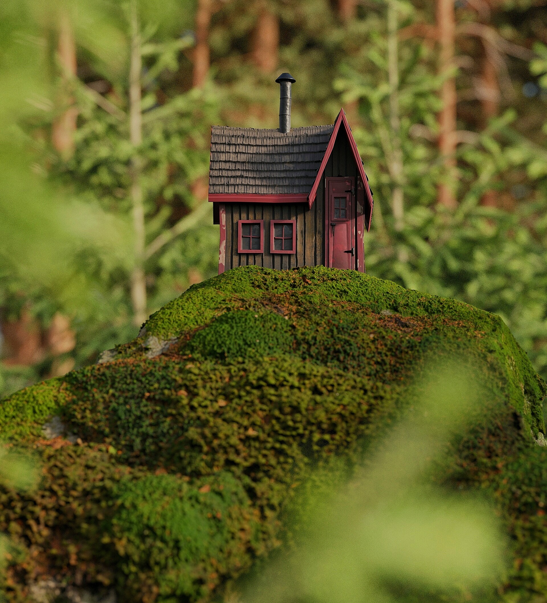 ArtStation - A little tiny house