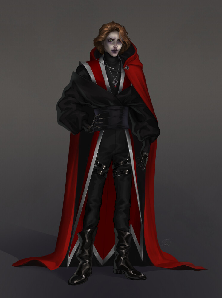 ArtStation - Young vampire