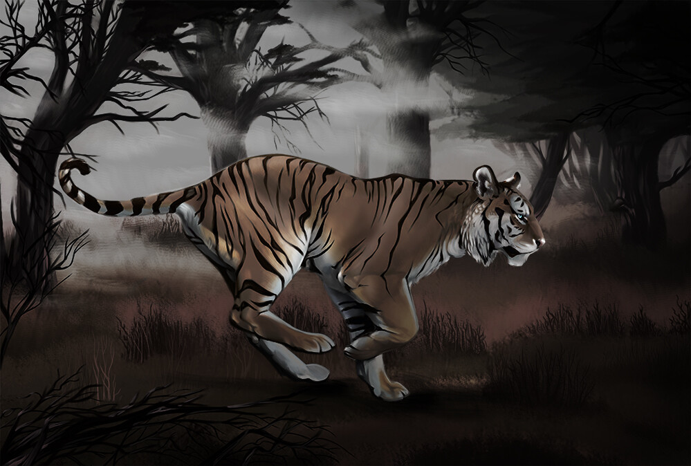 ArtStation - tiger