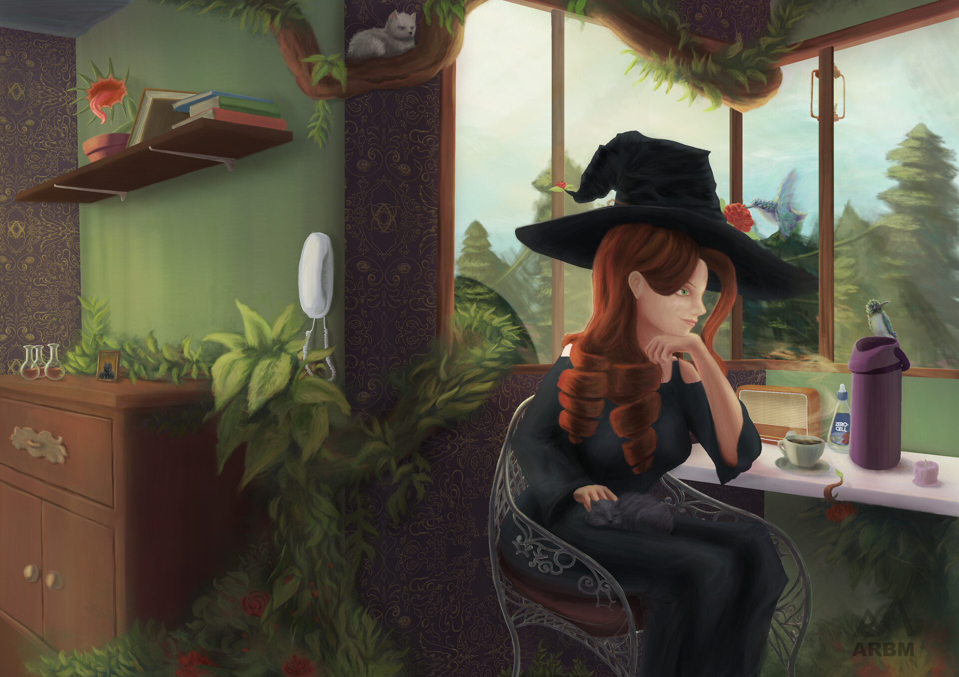 ArtStation - Modern Witch