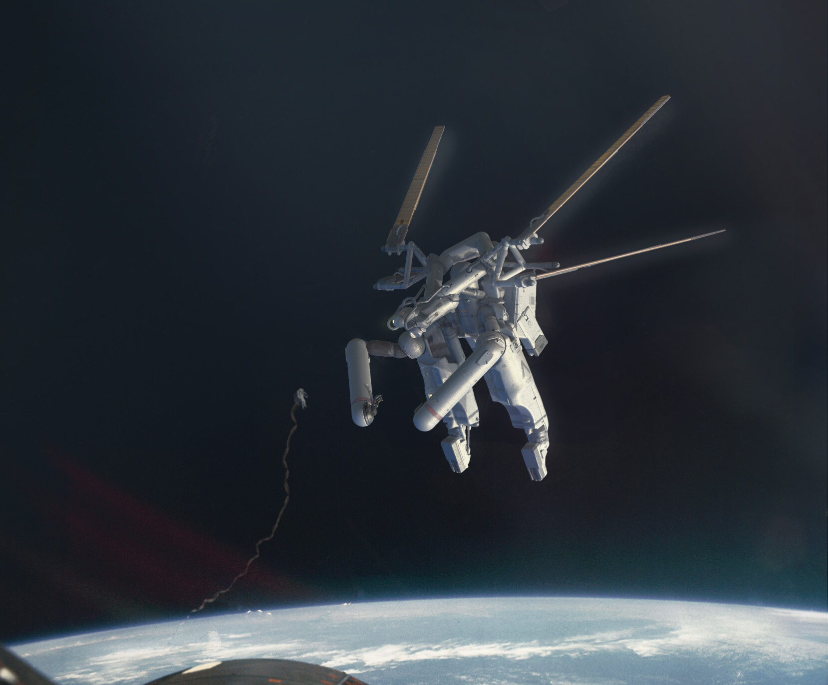 ArtStation - VR sculpture test: Space Race / 太空竞赛