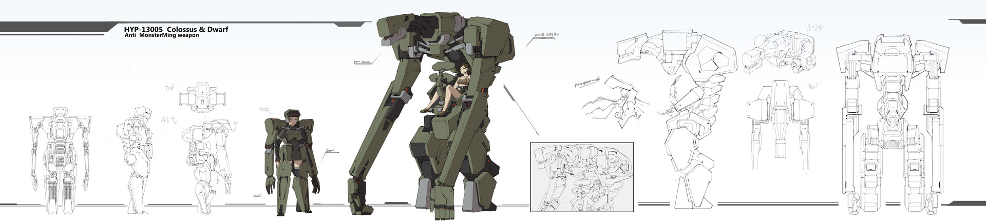 ArtStation - Colossus & Dwarf