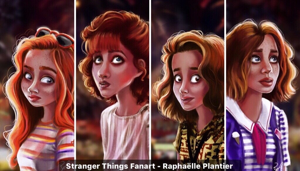 ArtStation - Stranger Things Fanart 🙃