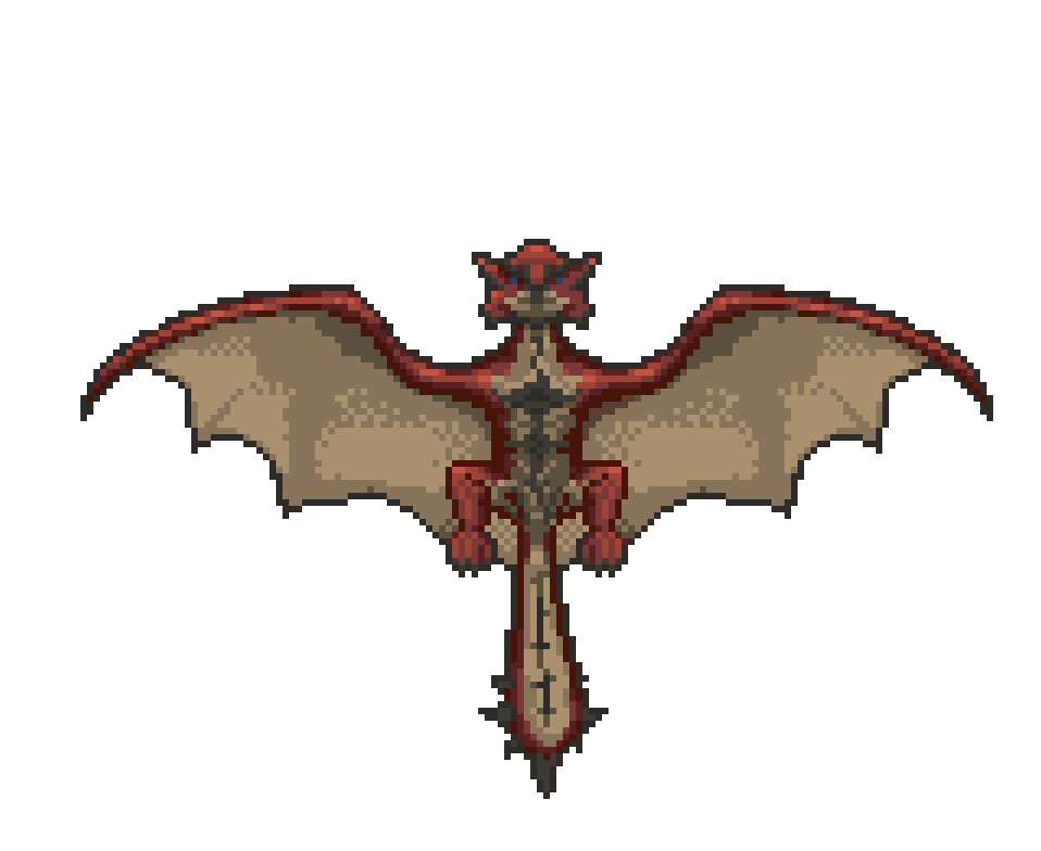Nirah ______ - Rathalos Pixel Art