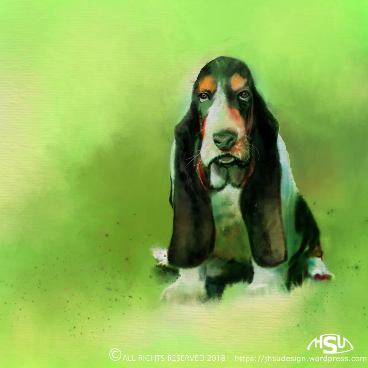 ArtStation - Basset Hound