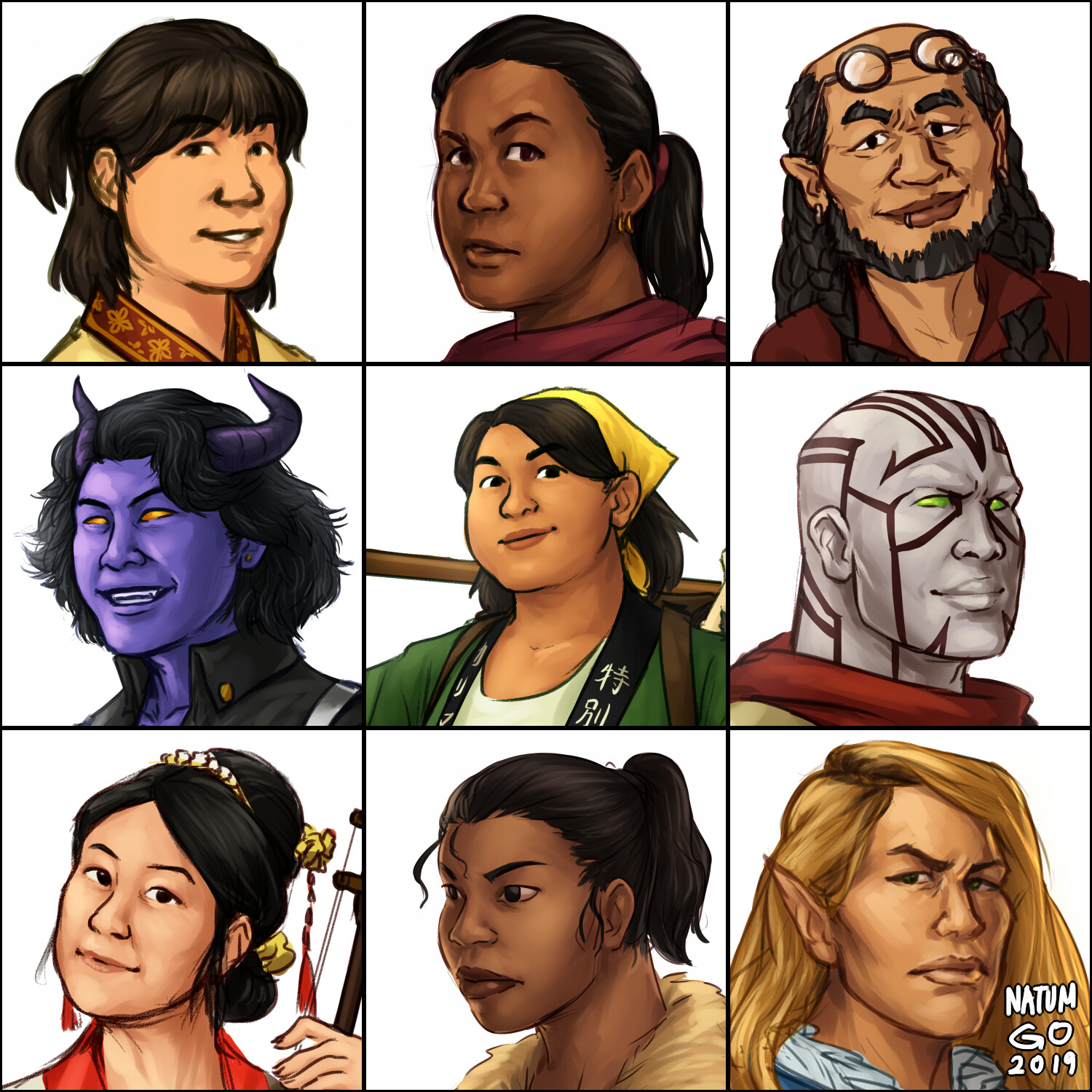 ArtStation - NPC Designs 1