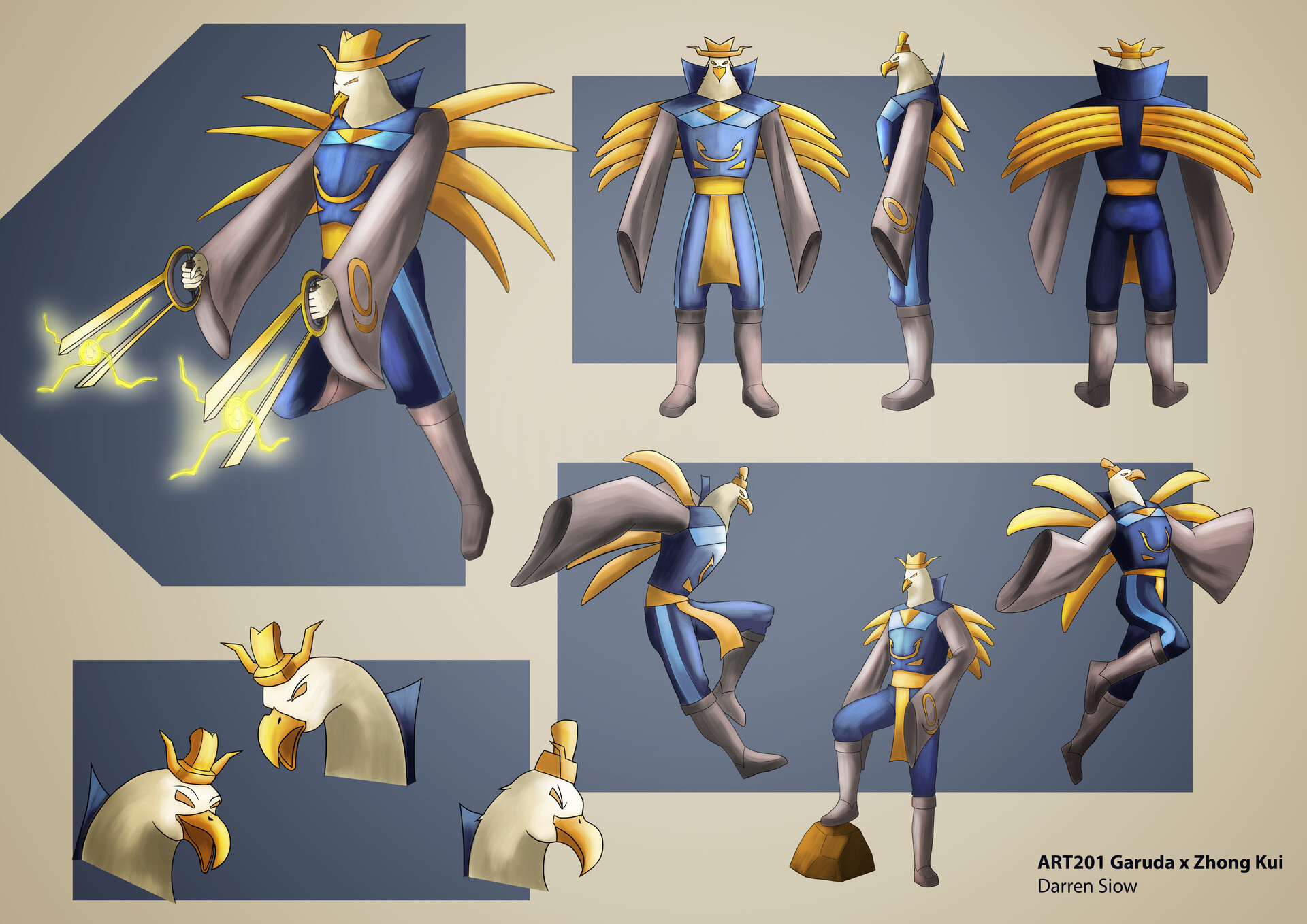 ArtStation - Character and weapon design - boss