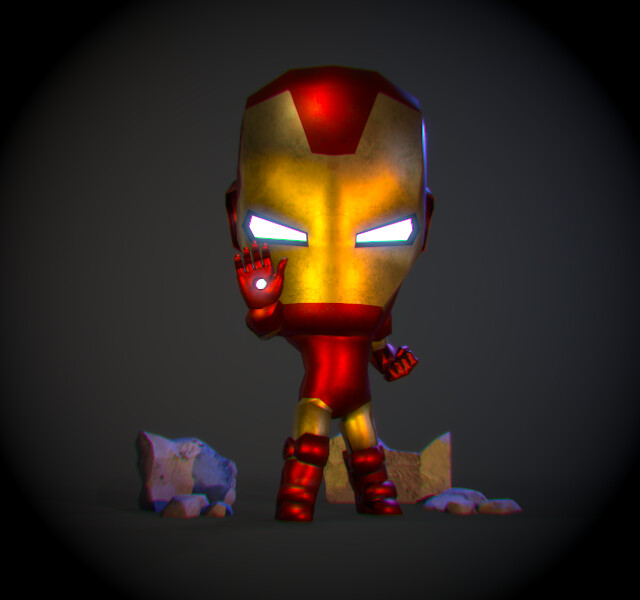 ArtStation - Little Iron Man