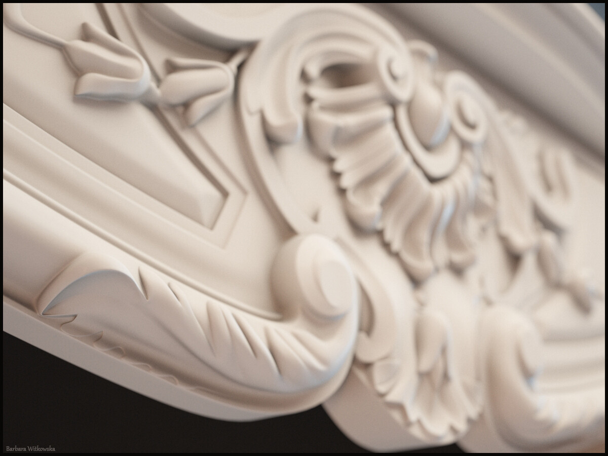 ArtStation - Fireplace 3D model for CNC router