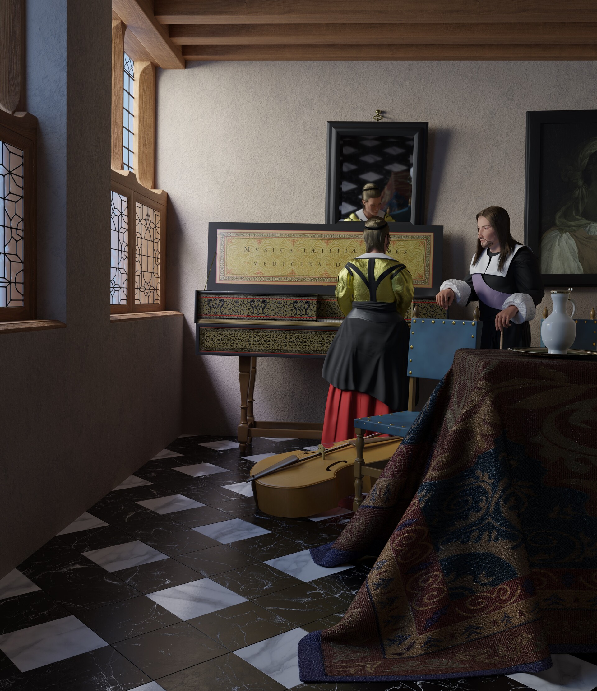 ArtStation - Ron's Vermeer