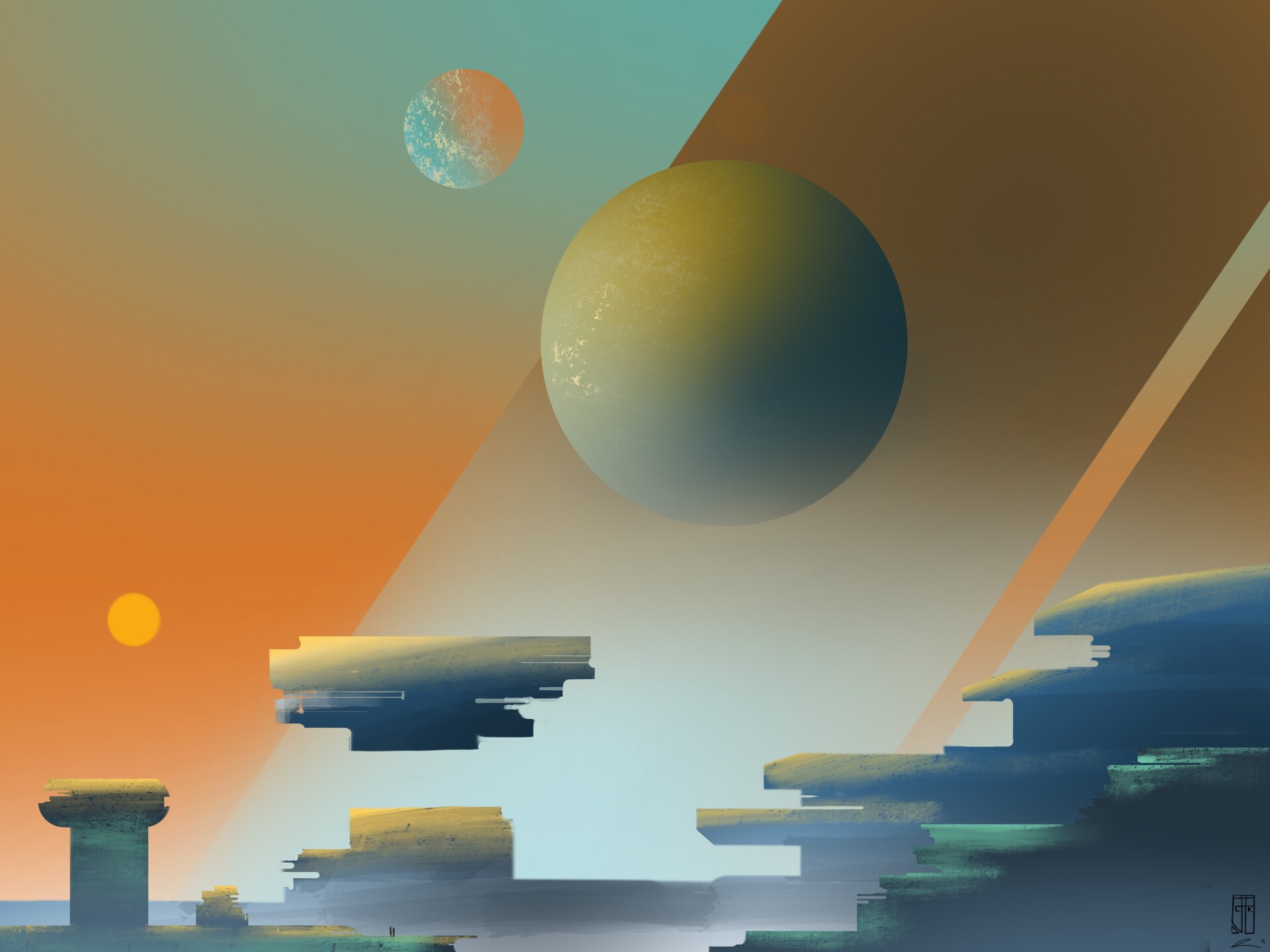 ArtStation - Shipyards of Azu