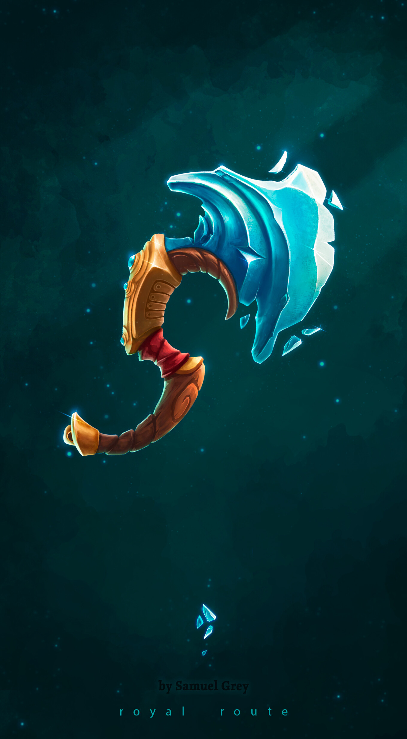 ArtStation - Magic Axe