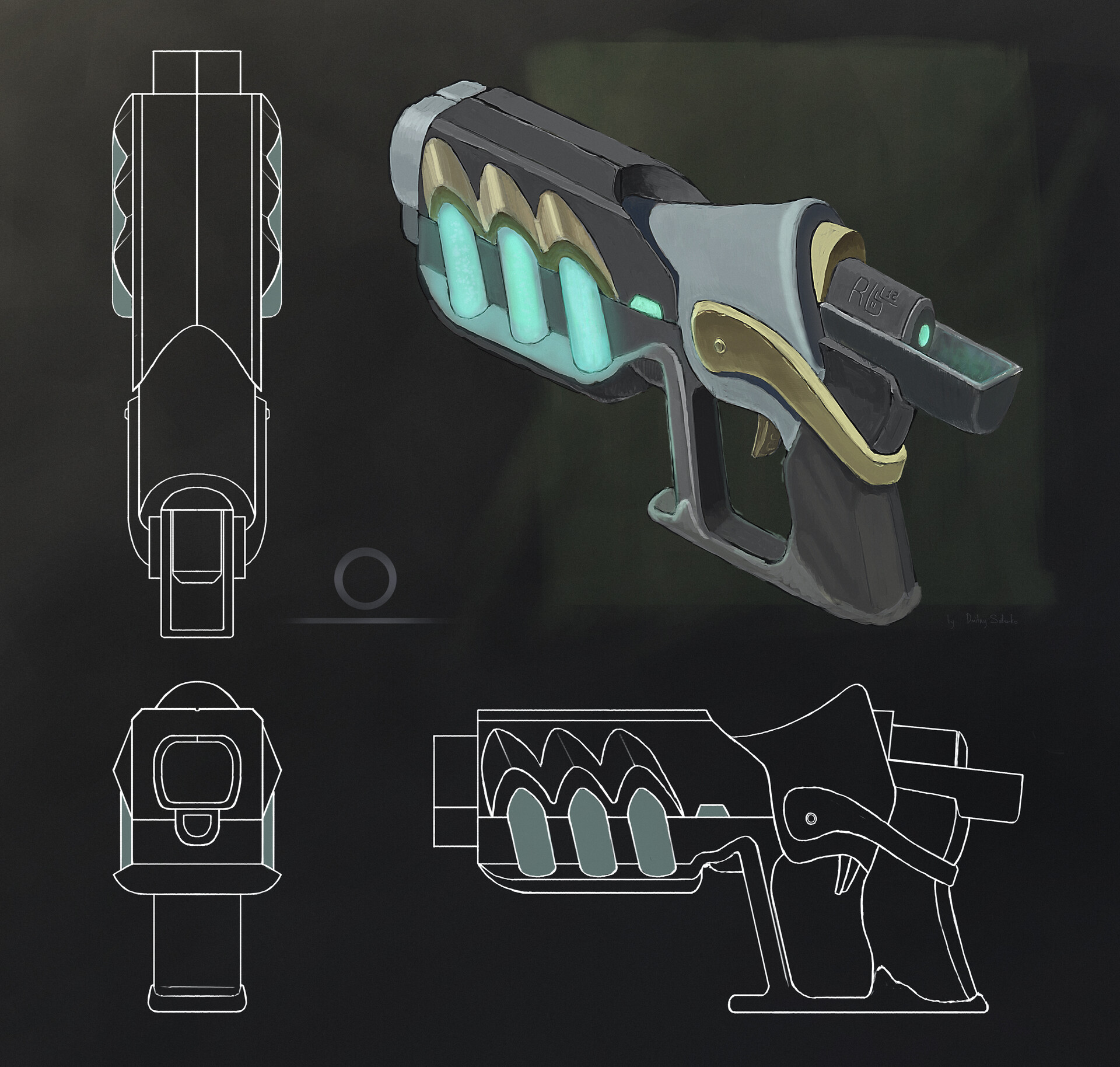 ArtStation - Firearms [2D Concept Art]