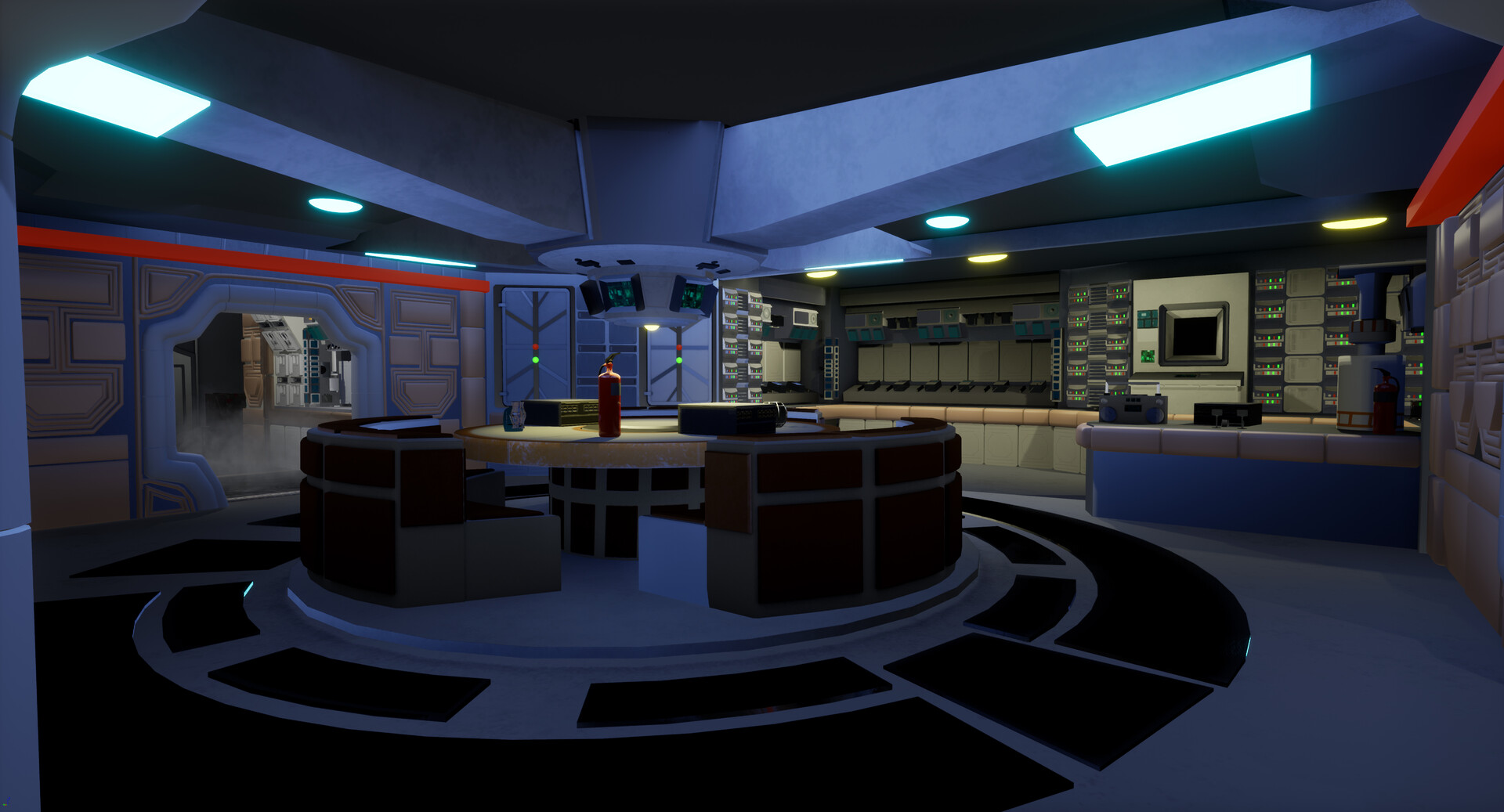 Vikram Joshi - alien isolation inspired environment