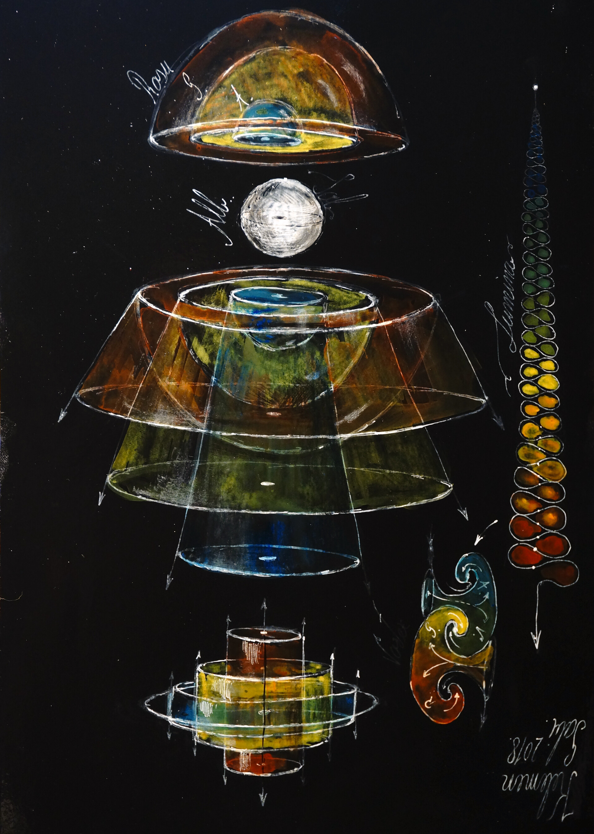 ArtStation - Light vortex RYB