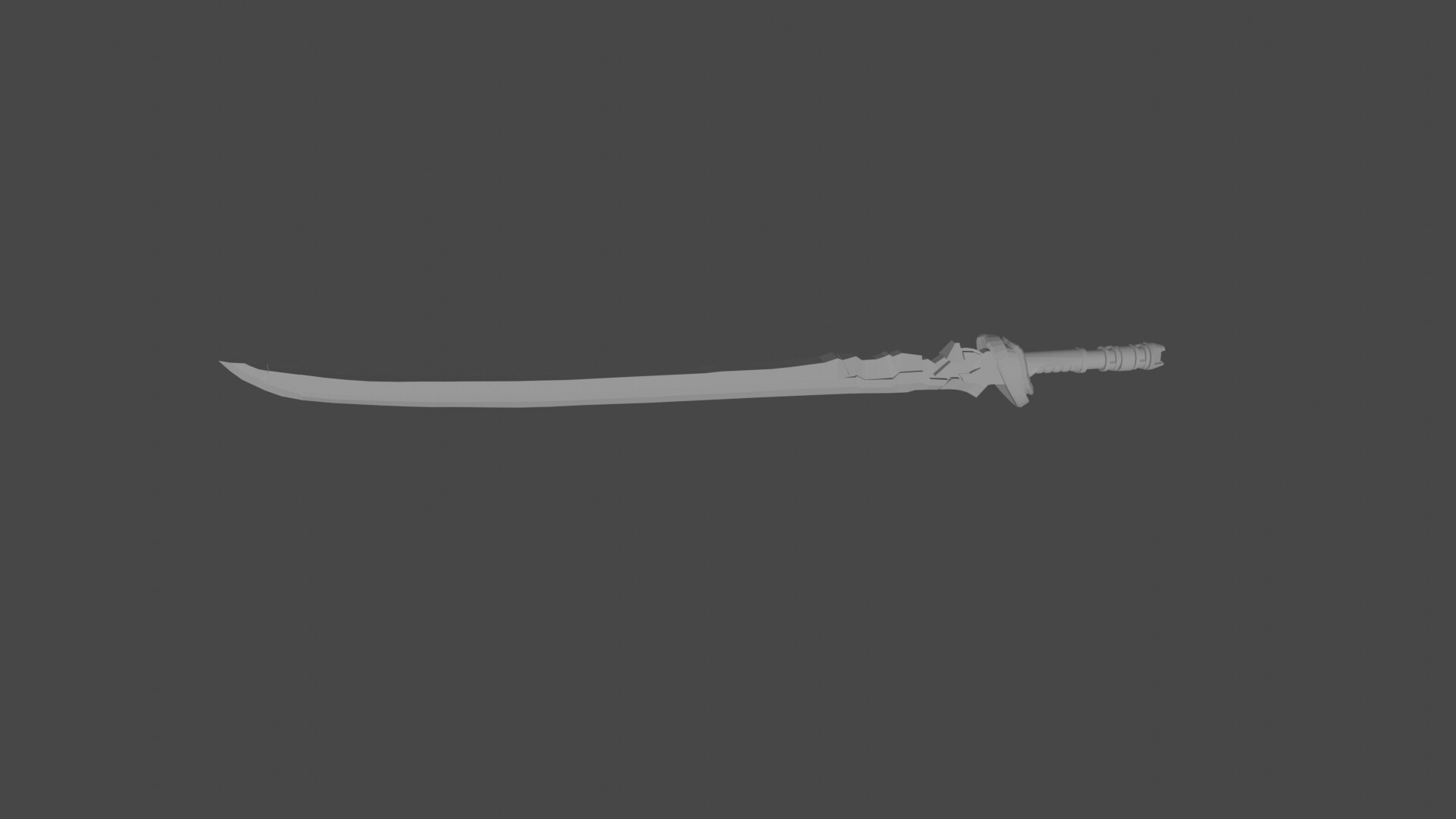 Xavier Lenne - Lowpoly Saber