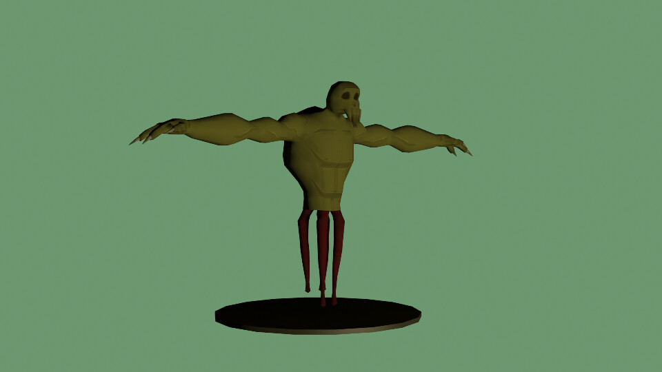 ArtStation - Ghoul 3D Model