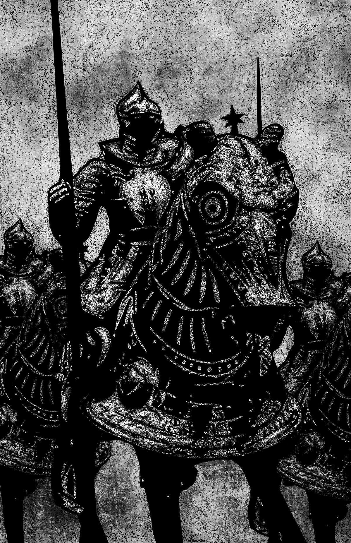 ArtStation - KNIGHT RIDERS