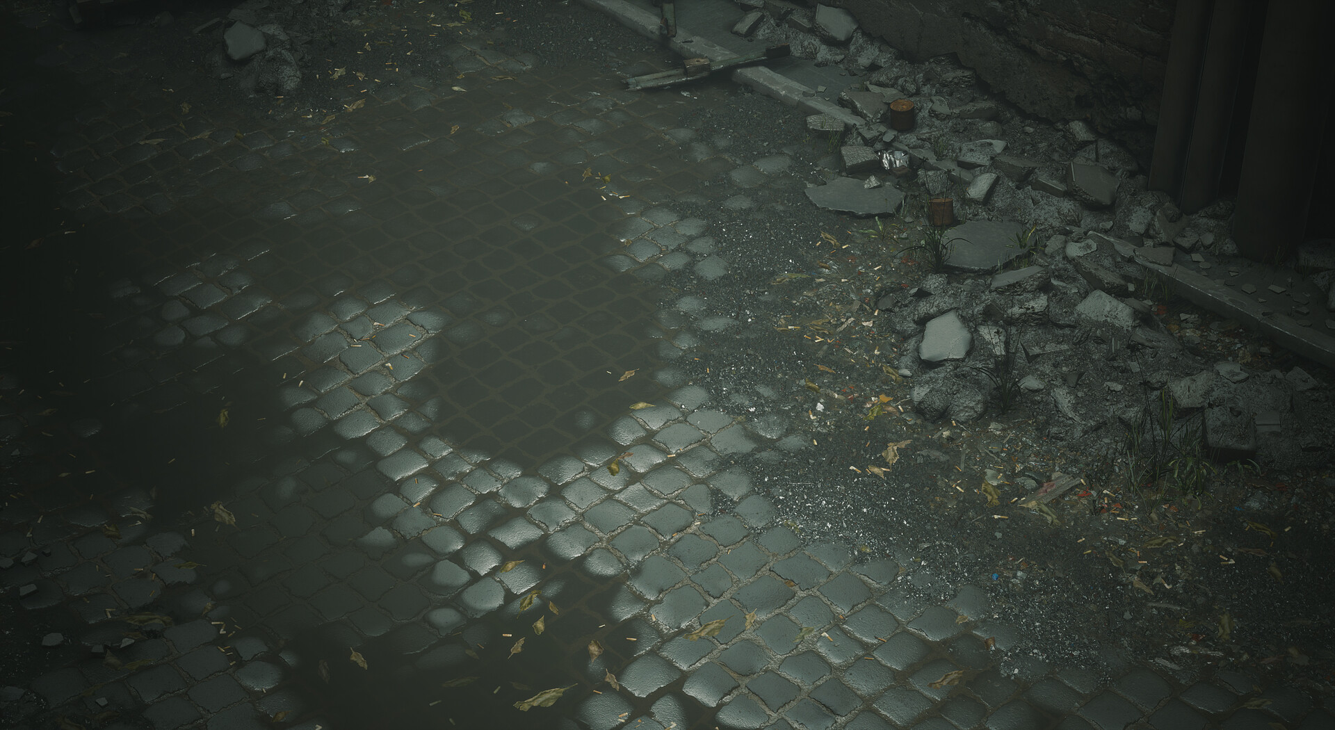 Jack McKelvie - Environment Artist - Abandoned Alleyway (Unreal)