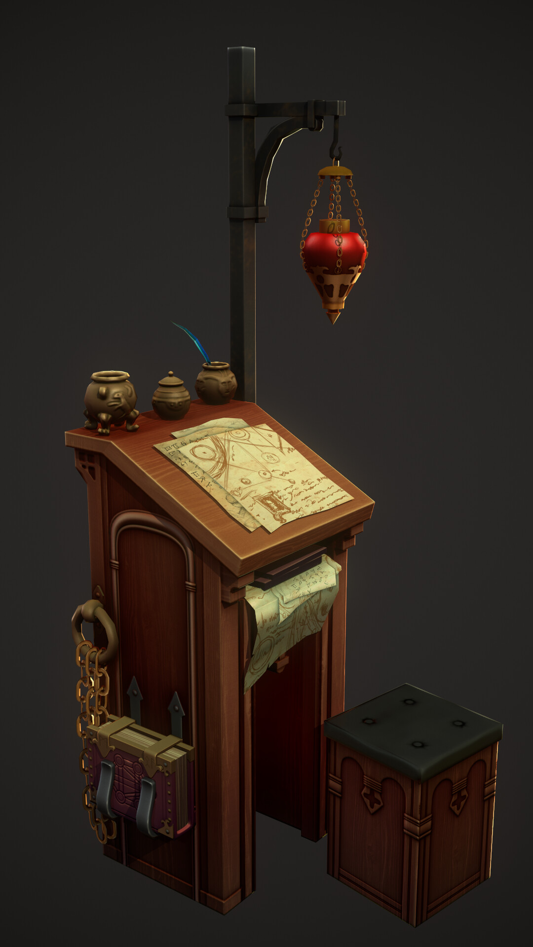 ArtStation - Necromancer's Table