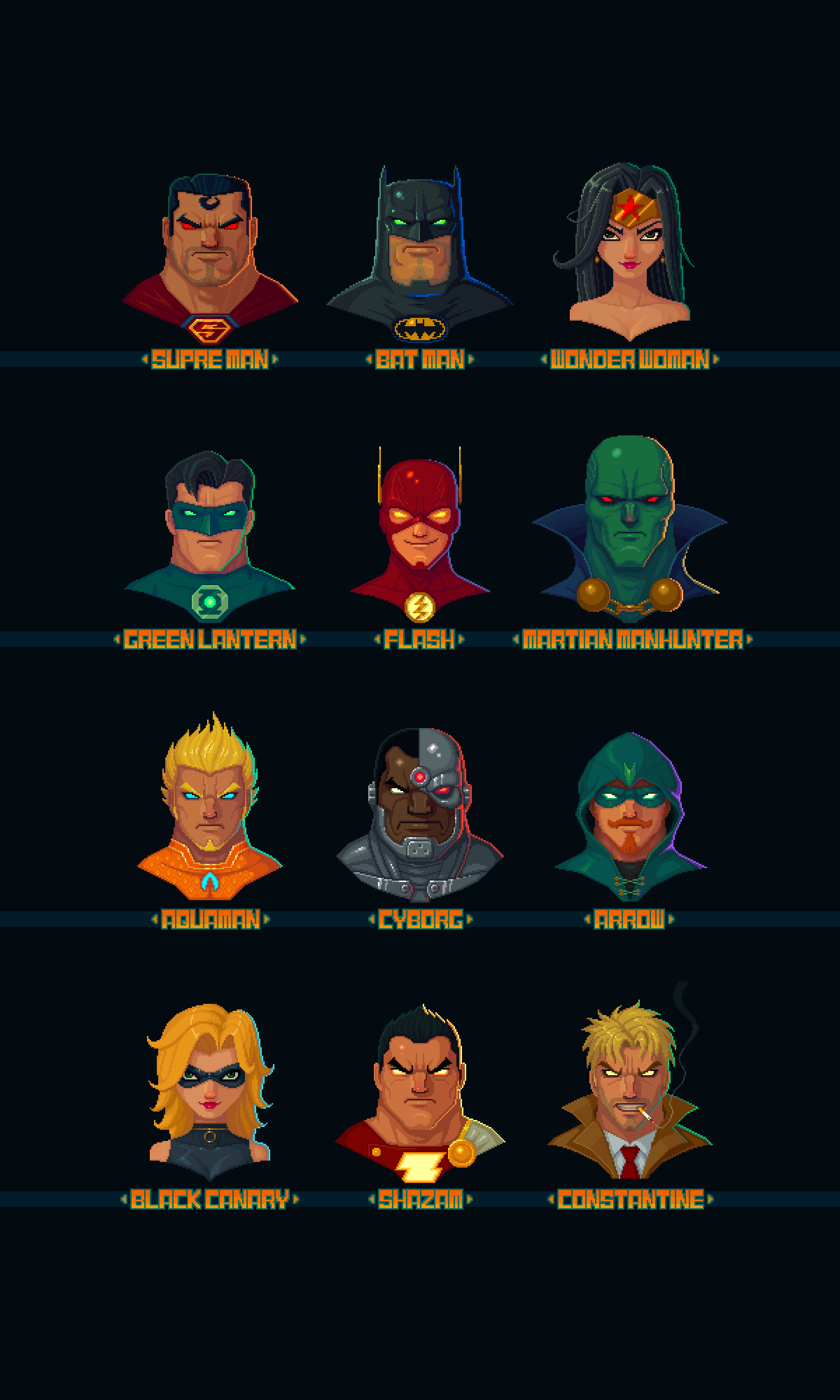 ArtStation - Pixel by DC Heros