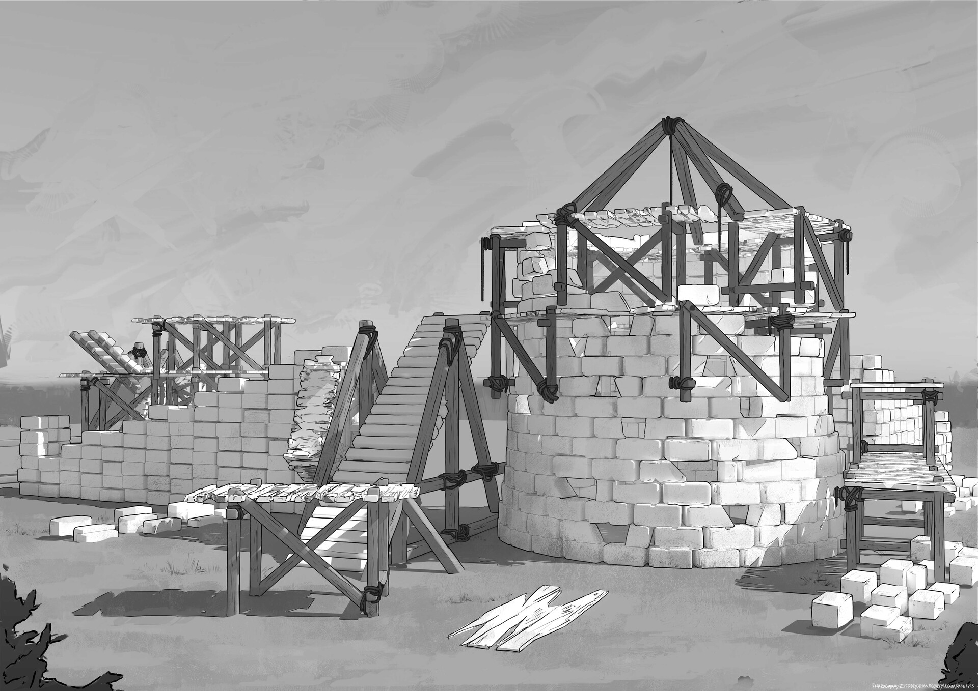 ArtStation - Construction Project