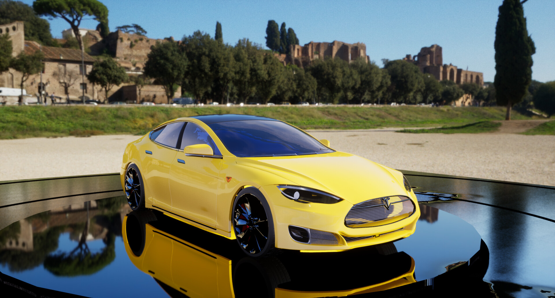 Leo Chou - DXR Raytracing car Realtime reflection Unreal engine 4 (RTX ...