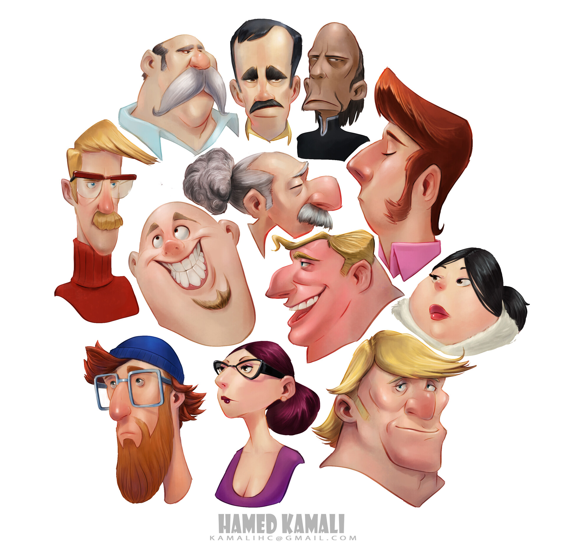 ArtStation - character design