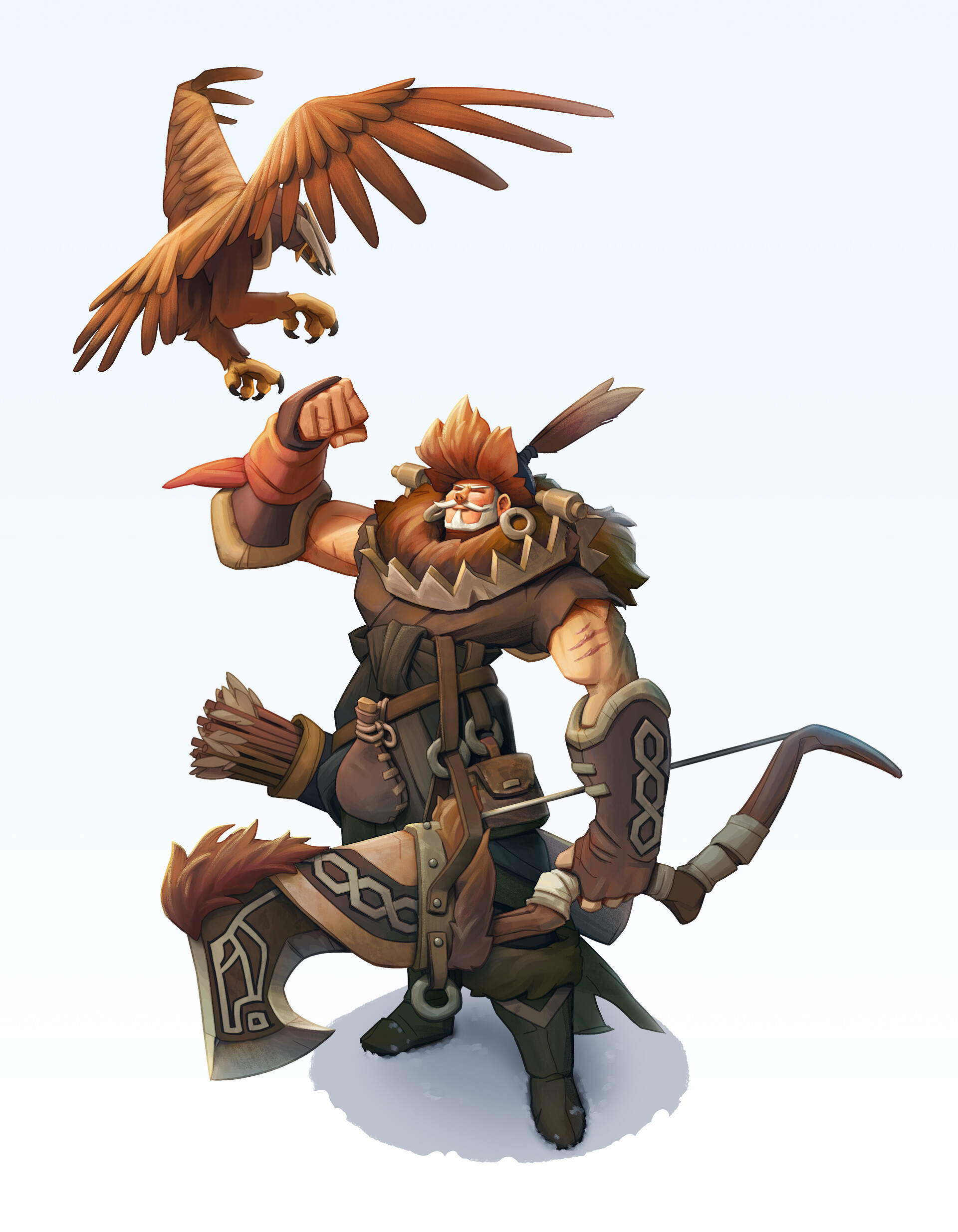 ArtStation - CDC - Mongolian Eagle Hunter