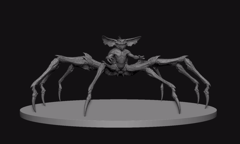 gremlins 2 spider web