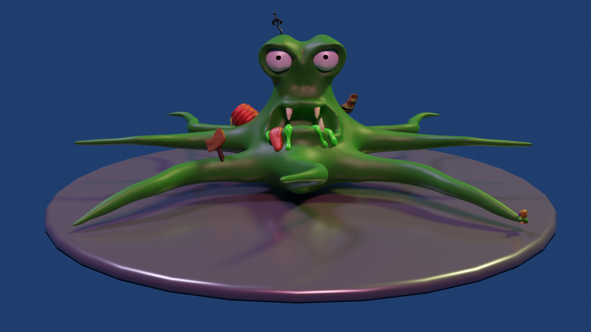 ArtStation - Alien Cartoon