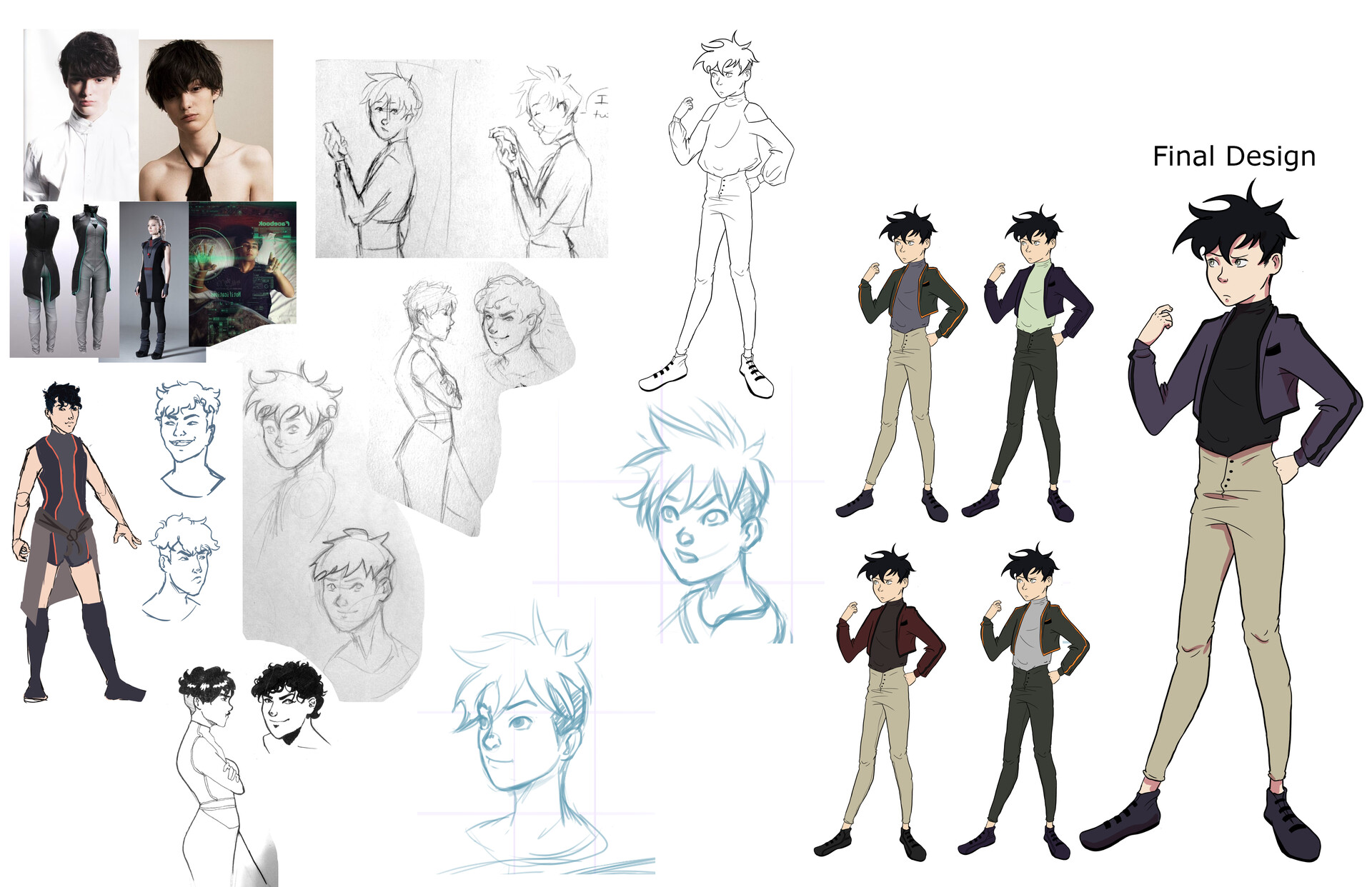 ArtStation - Character design - Pax Blinova