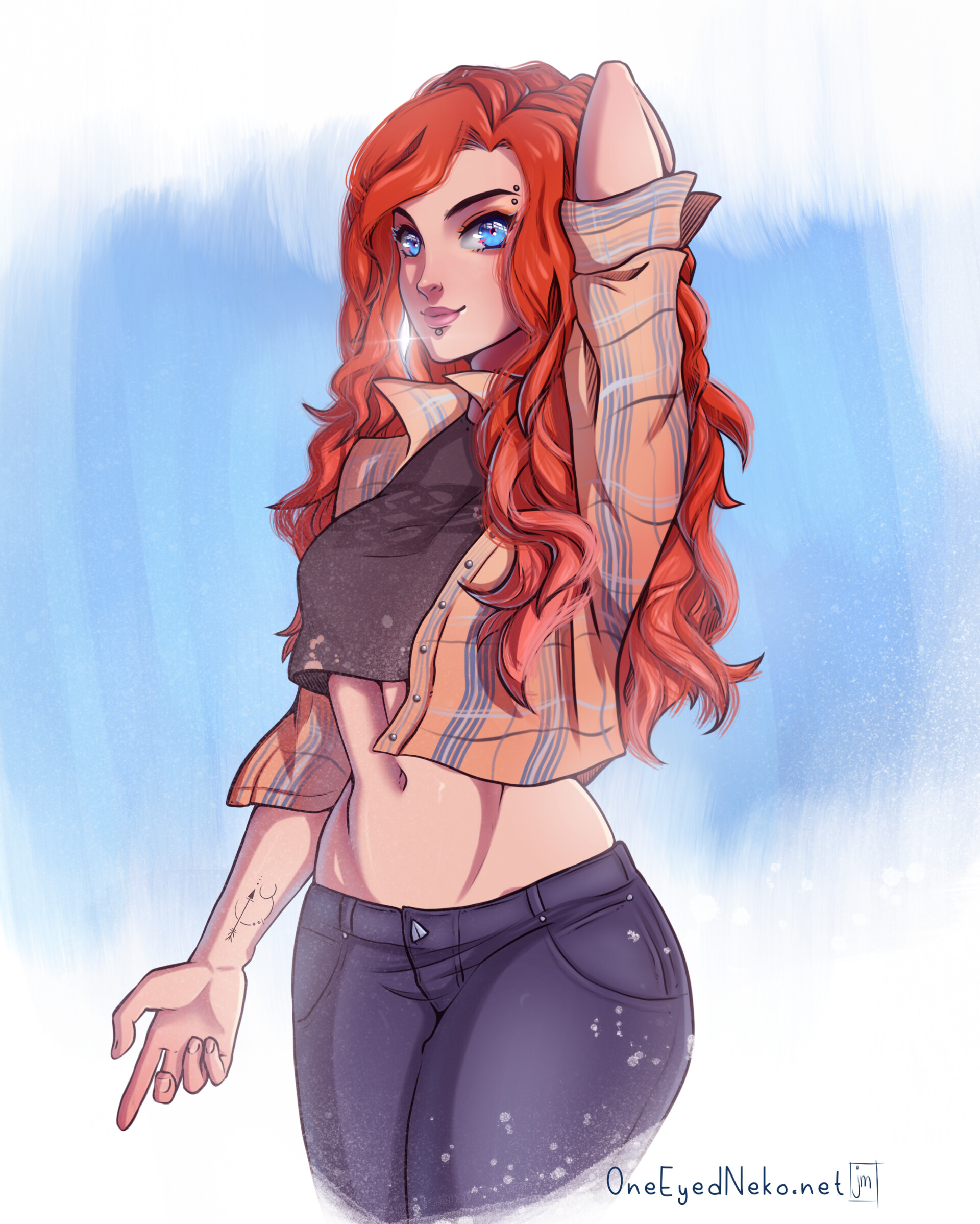 ArtStation - Merida: A Modern Pinup