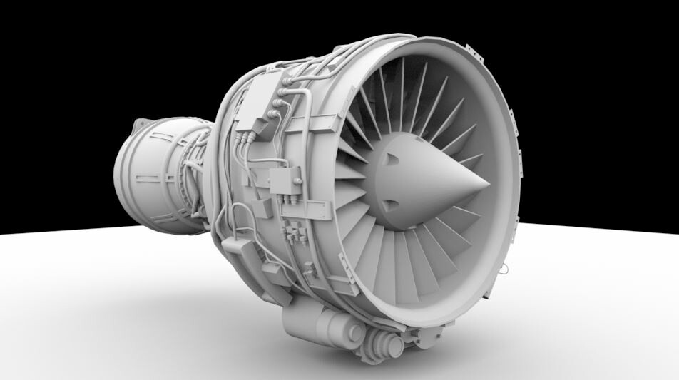 ArtStation - V2500 Engine