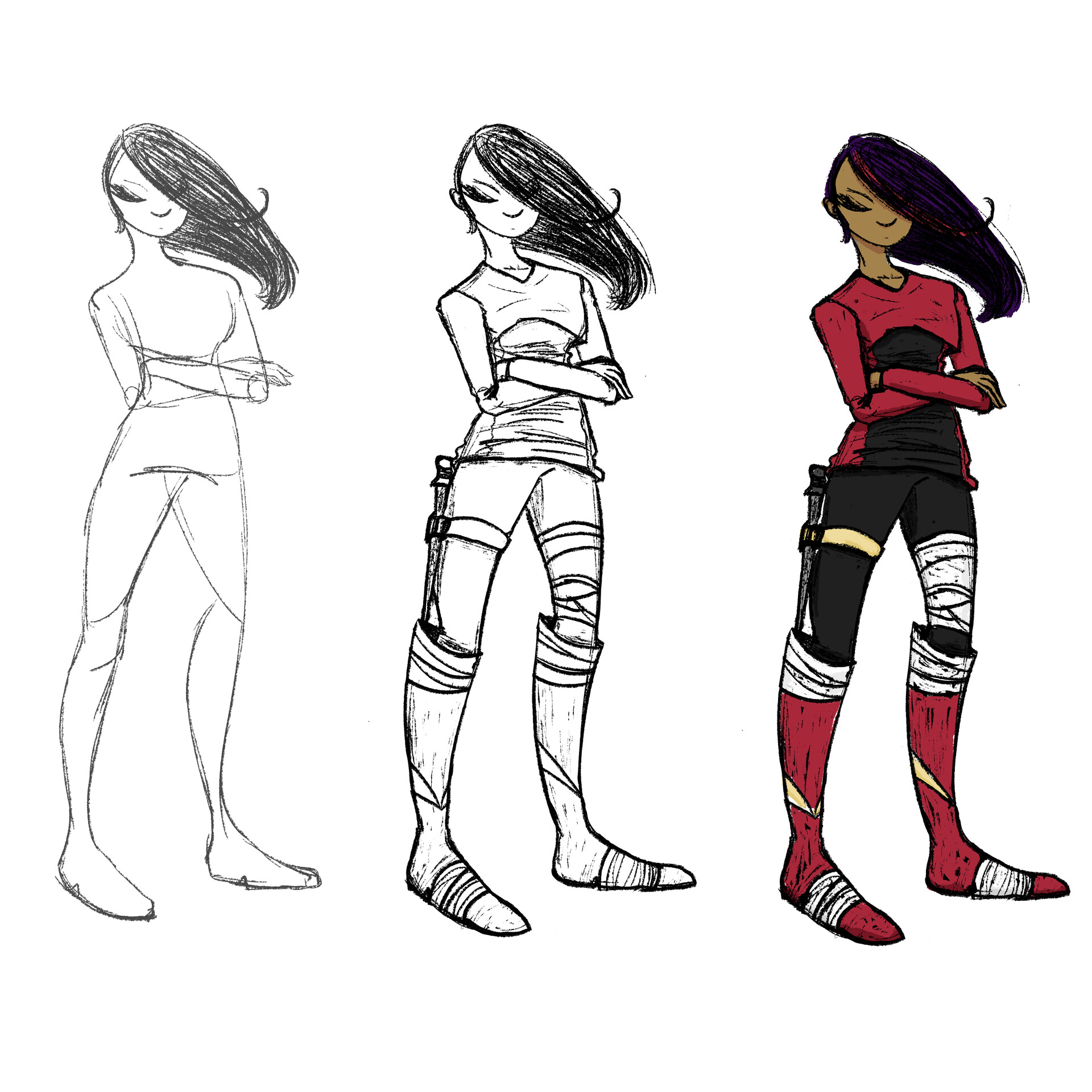 ArtStation - Character Design: Clo