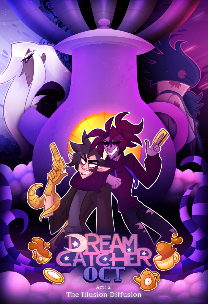 Cael McCallum - Dreamcatcher OCT Comic Covers 0-4