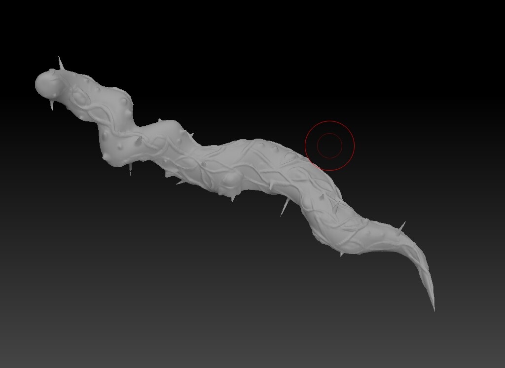 Junqi Zhang - ZBrush Sculpt Record