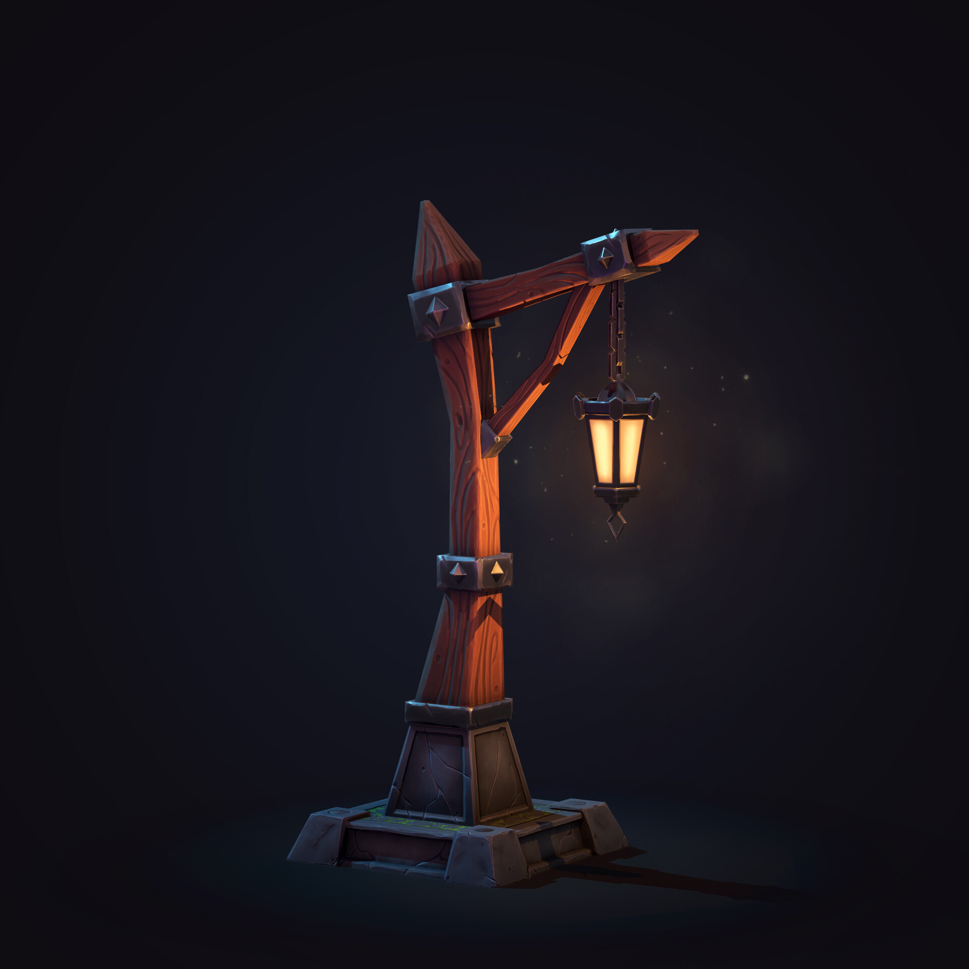 Daria Antonenko - Stylized Streetlamp
