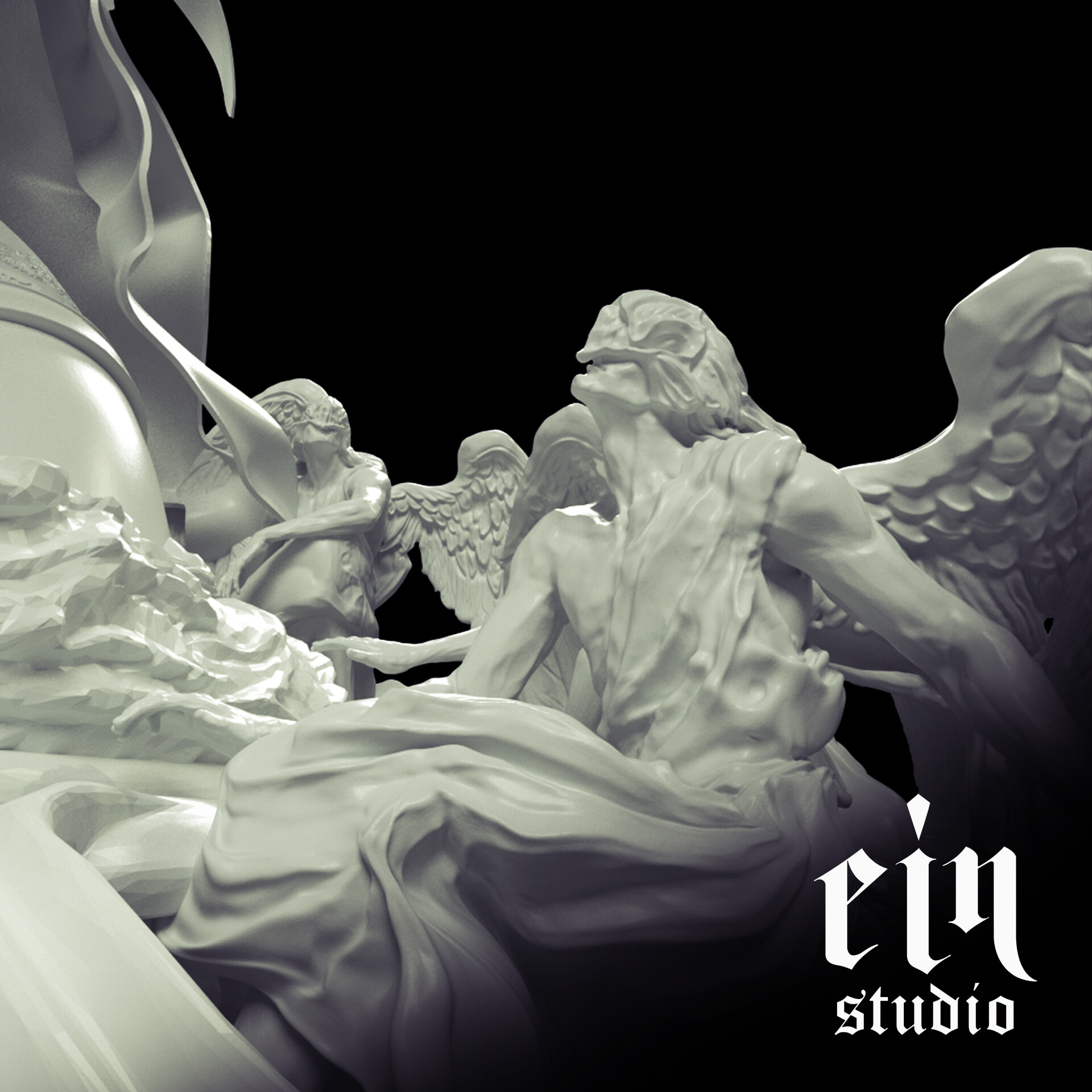 Ein Studio - 【1st: Raguel】The 3D modeling of our own series ——7 Angels ...