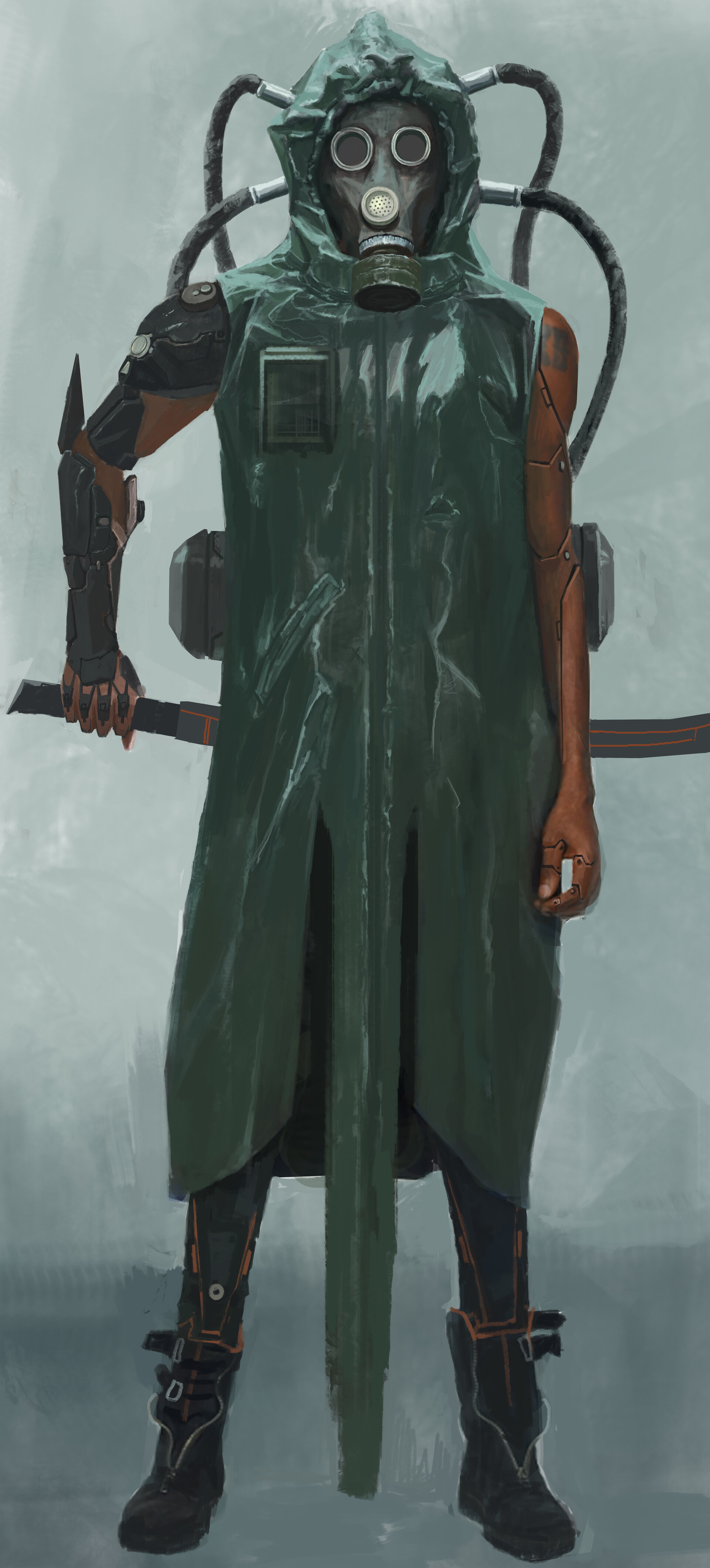 Hongda Zhang - Red · Yellow · Blue · Green