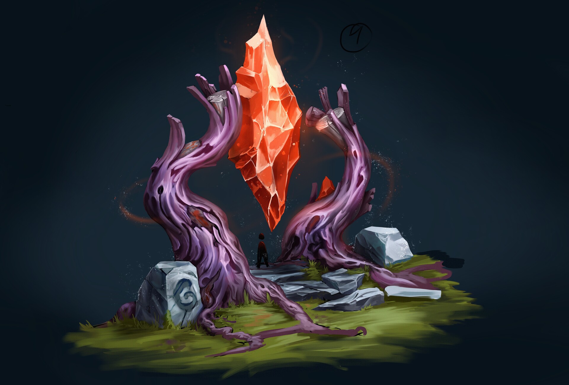 ArtStation - crystal altar